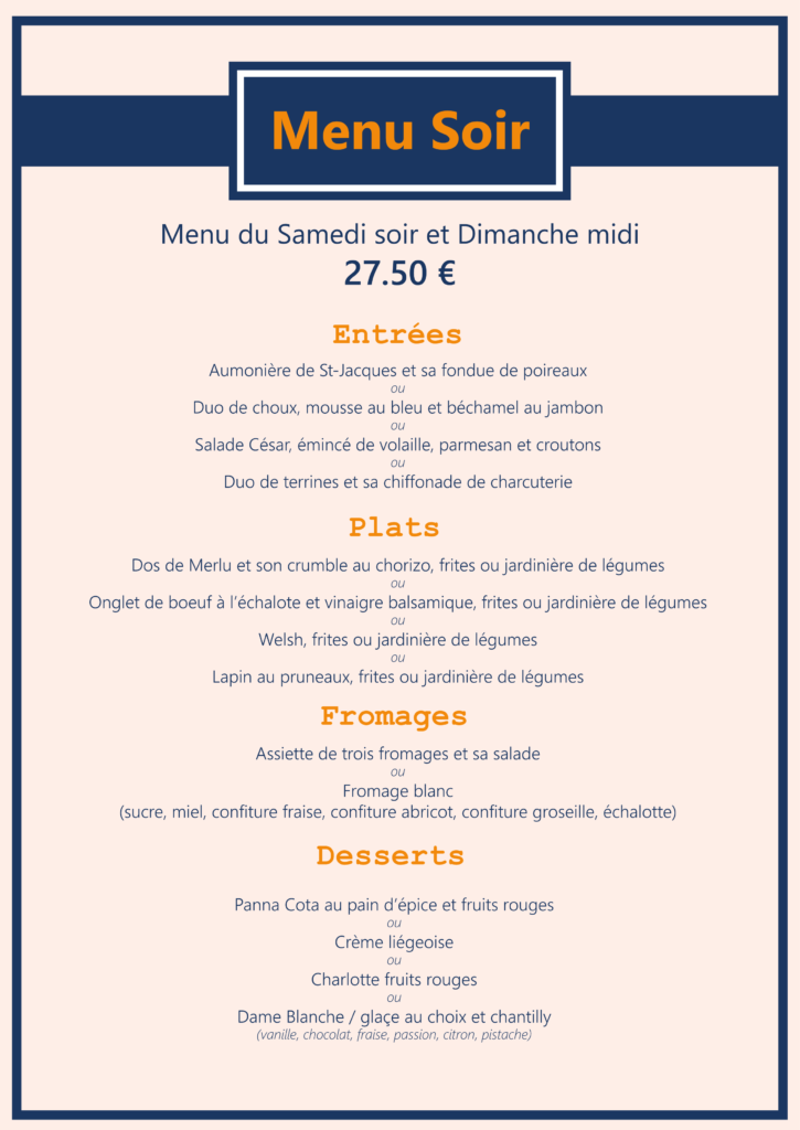Les Menus